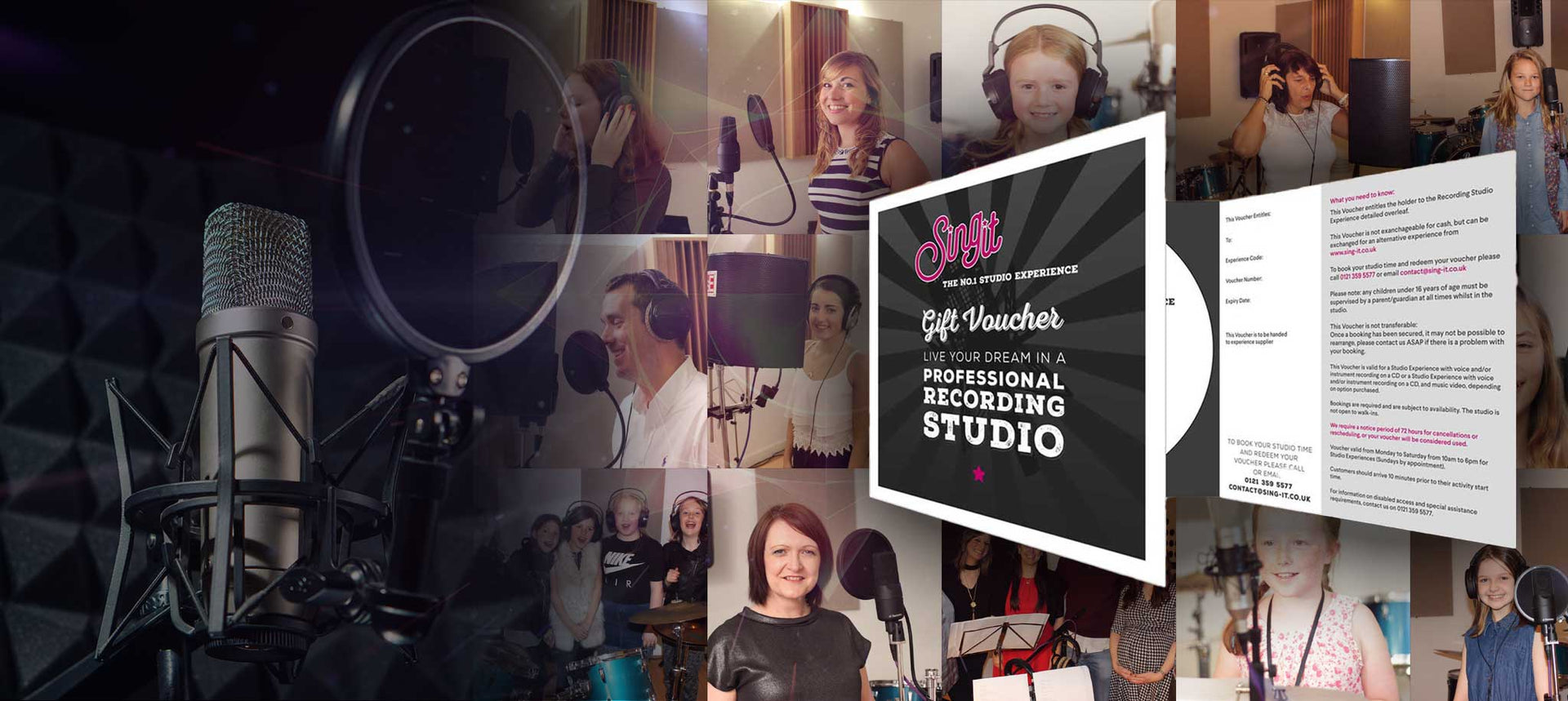 Sing It Studios | UKs Best Recording Studio Experiences
